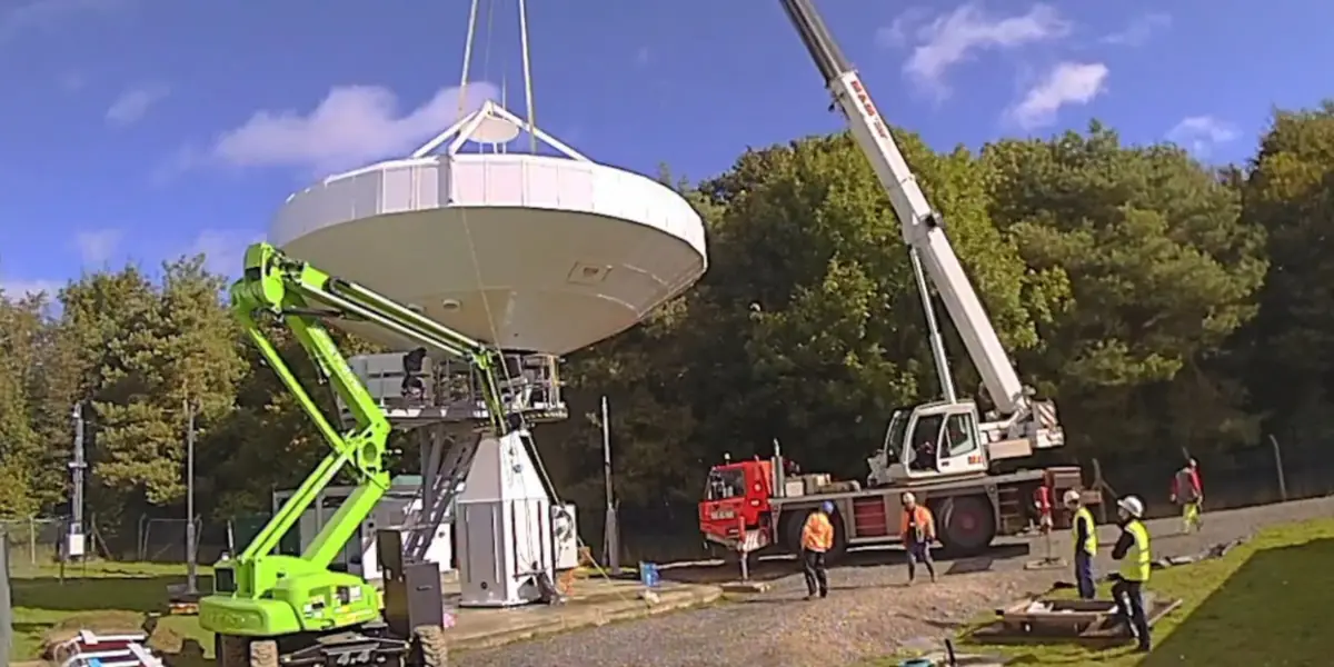 The latest high performance 9m Antenna build